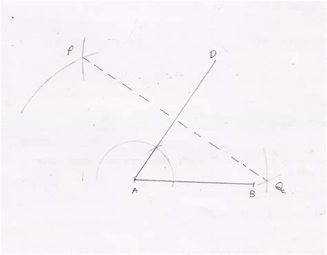 Draw The Line Segment AB CM From The Point A Draw A Line Segment AD CM Maknig Angle DAB