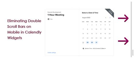 Remove Double Scrolling On Mobile In Calendly Widgets Branding Bytes