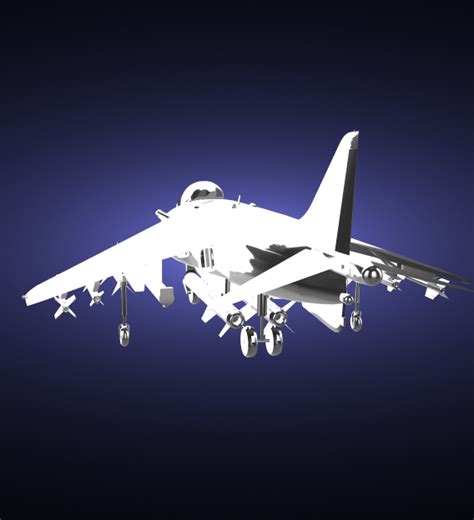 Stl File Harrier・3d Printer Design To Download・cults