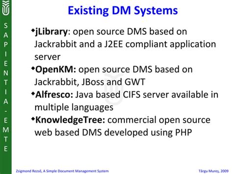 Sdms A Simple Document Management System Ppt