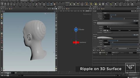 Chetal Gazdar On Linkedin Houdini Vex 3d Surface Ripples Attributecontrol Sidefx Vfxchetal