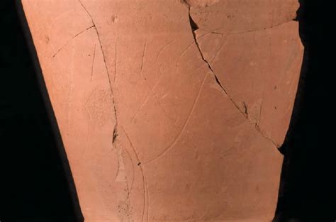 23 Scratched Letters And Numbers On Vessel 35 The Scratches Include