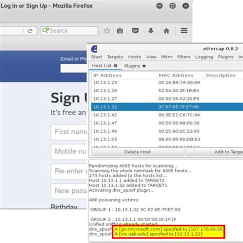 DNS Spoofing And Redirecting User Download Scientific Diagram