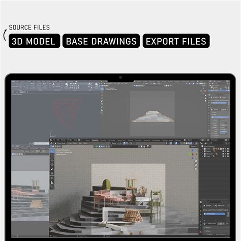 Course Pack Blender Physical Model Effect Pavilion Structures
