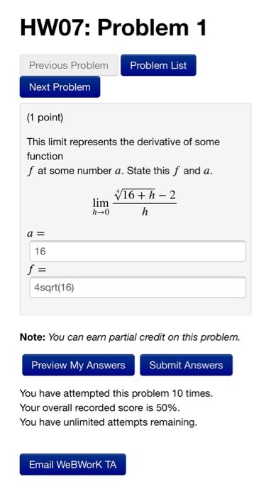 Solved Hw07 Problem 1 Previous Problem Problem List Next