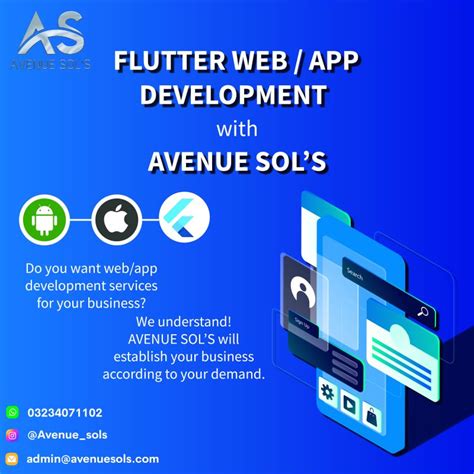 Umair Khan On Linkedin Flutter App Development With Avenue Sols