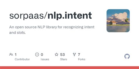 GitHub Sorpaas Nlp Intent An Open Source NLP Library For Recognizing Intent And Slots