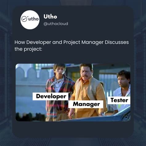 Utho On Linkedin Uthocloud Tester Developermemes Developer Cloud Manager