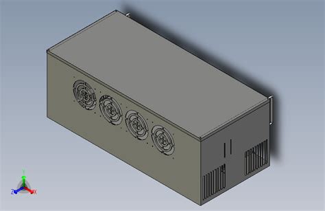 Gpu服务器机箱step模型图纸下载 懒石网