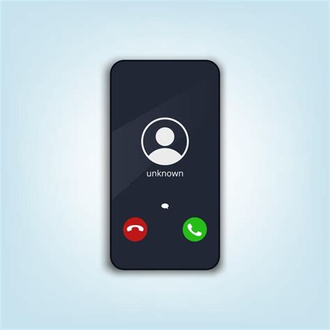 Premium Vector Mobile Phone Call Screen Smartphone Interface Ui
