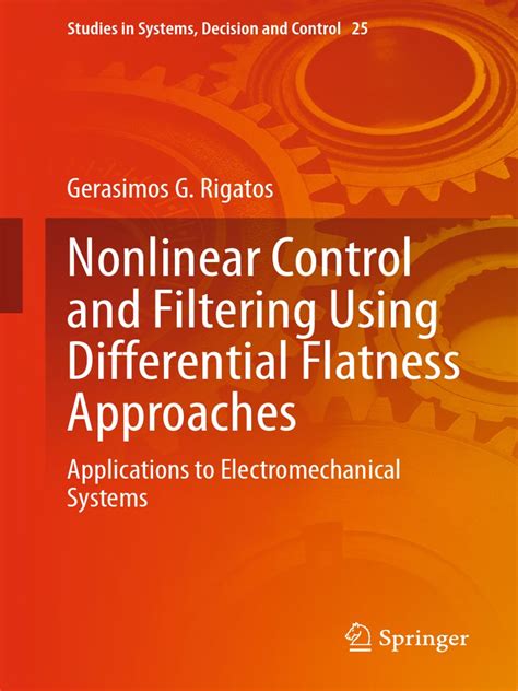 Nonlinear Control And Filtering Pdf Control Theory Kalman Filter