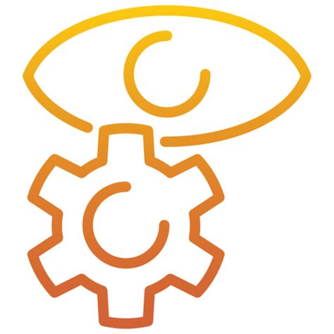 Monitoring Generic Gradient Outline Icon