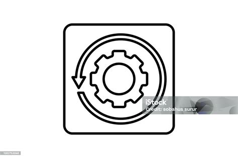 동적 구성 아이콘입니다 사용자 지정 및 미세 조정과 관련된 아이콘입니다 선 아이콘 스타일 간단한 벡터 디자인 편집 가능 일러스트레이션에 대한 스톡 벡터 아트 및 기타 이미지