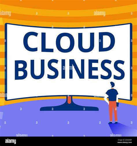Writing Displaying Text Cloud Business Word For Computing That Relies On Shared Computing