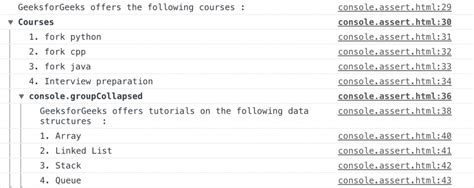 Html Dom Consolegroupcollapsed用法及代码示例 纯净天空
