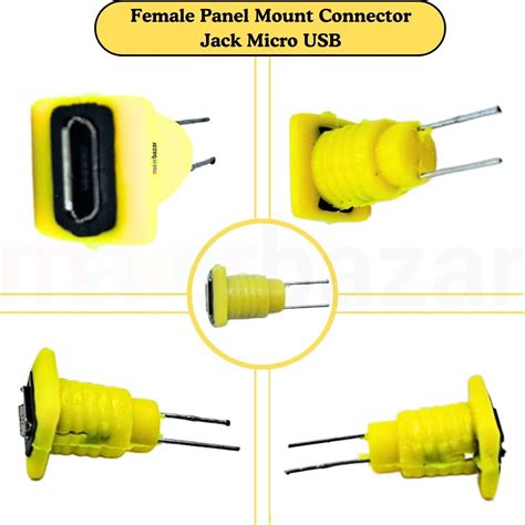 Shop Female Usb 2 Pin Panel Mount Connector Makerbazar