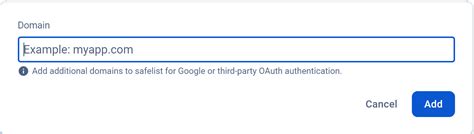 Solved Authunauthorized Domain Error In Firebase Auth