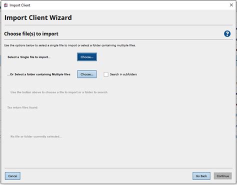 Importing Multiple Clients From External Tax Return Files Knowledge Base Taxcalc