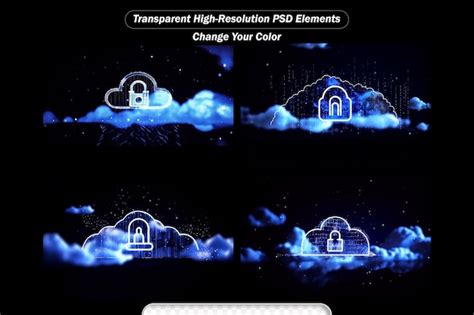 Premium PSD Cloud Computing Technology Concept Transfer Database Backup