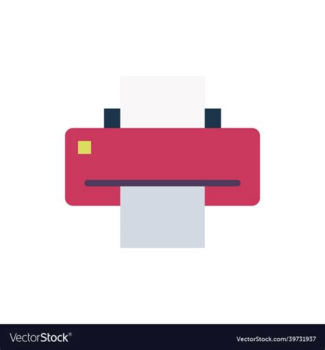 Printer Icon Print Royalty Free Vector Image VectorStock