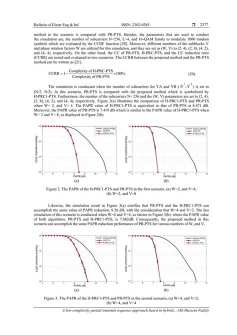 a low complexity partial transmit sequence approach based on hybrid