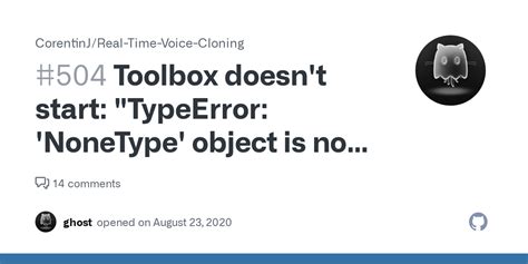 toolbox doesn t start typeerror nonetype object is not callable