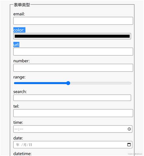 html5笔记——新规范和新元素 csdn博客