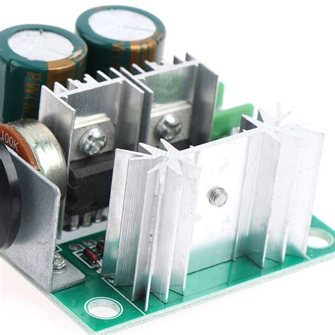 Pwm Dc 모터 거버너 펌프 컨트롤러 디밍 전압 조정기 및 노브 연속 가변 속도 고효율 12v 40v 10a 전기