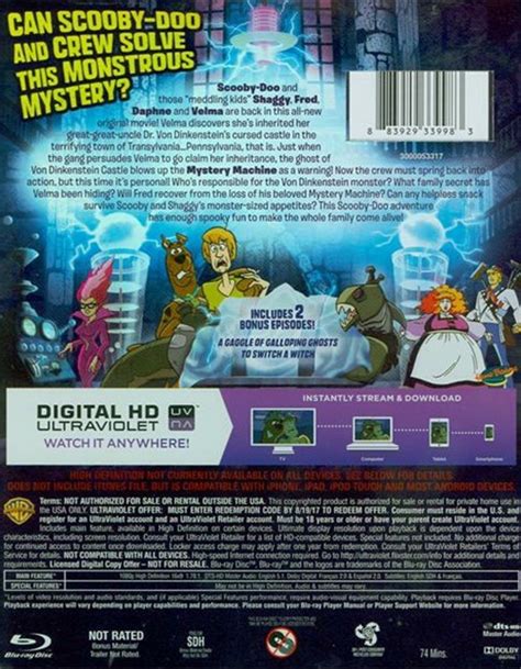 Scooby Doo Frankencreepy Blu Ray 2014 Dvd Empire