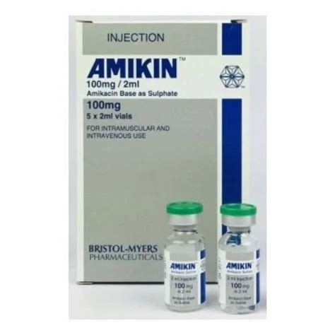 Amikacin Injection Generic For Amikin For Personal Packaging Type Vial At Rs 95 Piece In
