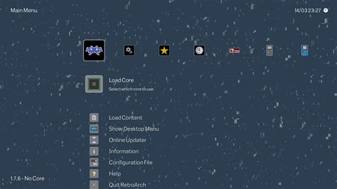 XMB Backgrounds Glitched On Vulkan Snow Bokeh Issue Libretro RetroArch GitHub