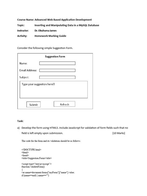 topic 8 homework marking guide pdf databases computer science