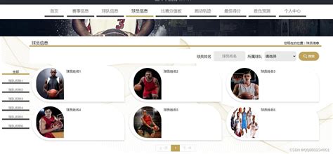 java基于springboot vue的篮球nba联赛比赛管理系统 前后端分离 基于spring boot体育赛事介绍 csdn博客