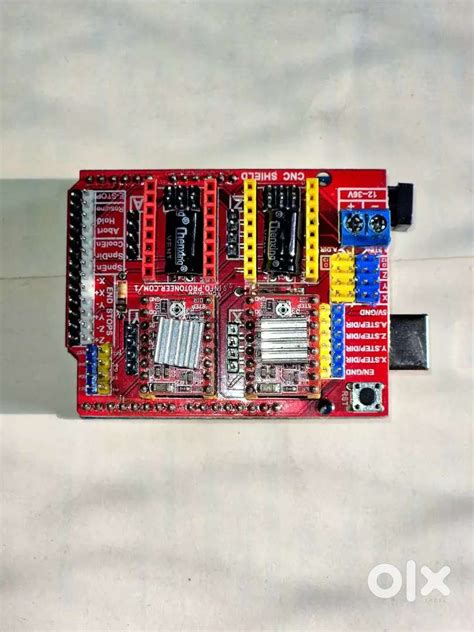 Diy Cnc Stepper Motors Cnc Shieldwith Arduino And Metal Rods Cnc Kit Games And Entertainment