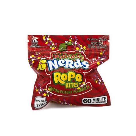Buy Nerd Rope Bites Original 600mg Thc 10 Pack Online In Canada