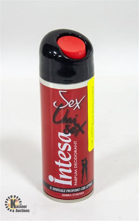 New 125ml Sex Unisex Intesa Parfum Deodorant