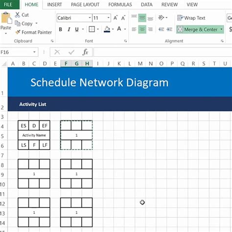 Creating A Schedule Network Diagram 1 Project Success
