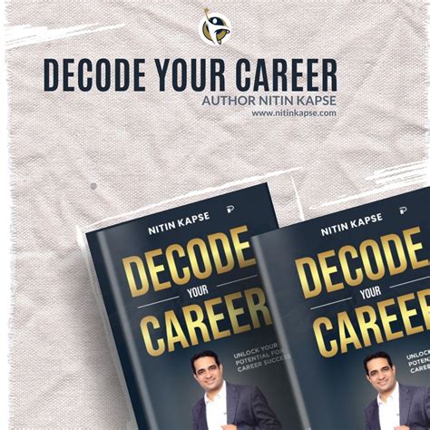 Decodeyourcareer Careerexploration Unleashyourpotential Nitinkapse… Nitin Kapse