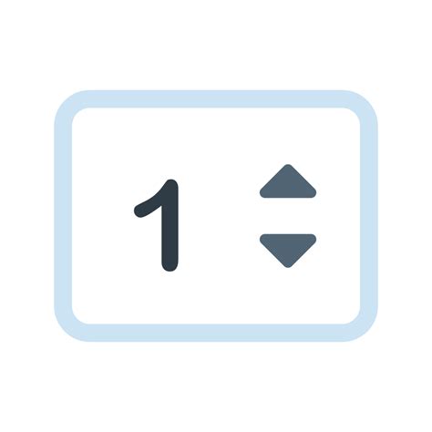 Counter Html Input Input Number Integer Stepper Icon Download On