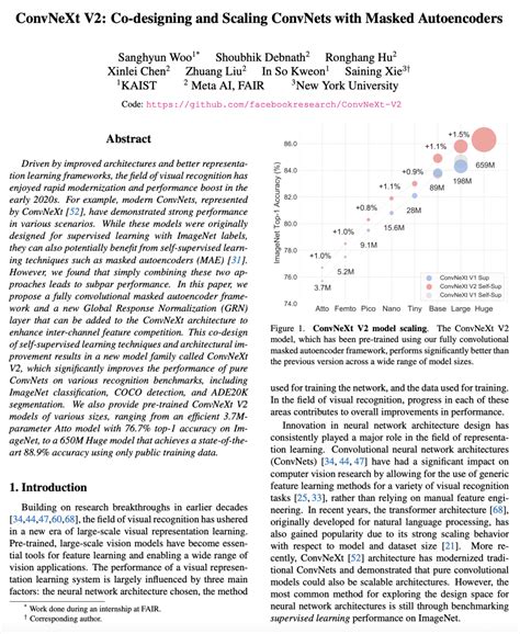 基于掩码自编码器的卷积网络协同设计与扩展 智源社区