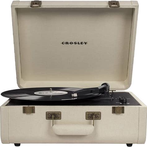Buy Crosley Cr6252a Cr Portfolio Bluetooth Turntable Crème Online In