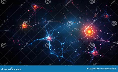Neuron Complex Connection Neural Net Research Of Nerve Network Human