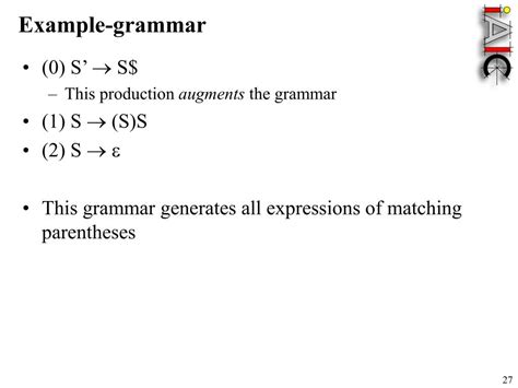 Ppt Attribute Grammar Powerpoint Presentation Free Download Id4748429