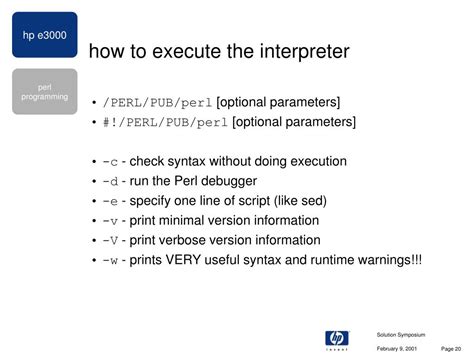 PPT Perl Programming PowerPoint Presentation Free Download ID 3092084