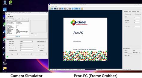 camera link coaxpress camera simulators gidel