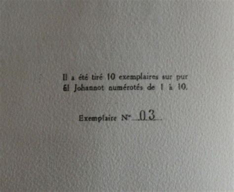 Eo N°3 De 10 Exemplaires Sur Fil Johannot Paul Treve Contes De La