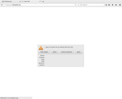 Cookie Prompt Doesnt Work · Issue 296 · Browserworkswaterfox · Github
