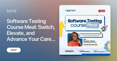 Ibironke Yekinni™️ On Linkedin Software Testing Course Meal Switch