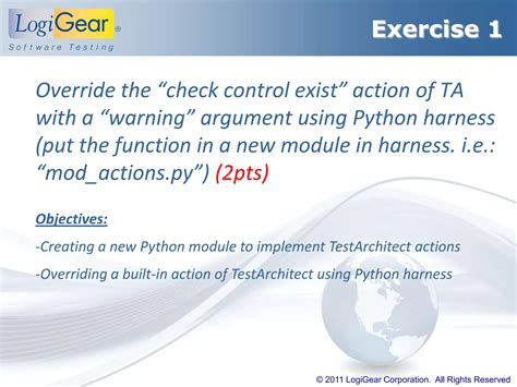 Python Harness Exercises Ppt Web Development Internet