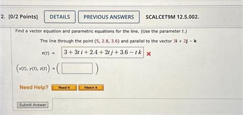 Solved Points R T X T Y T Z T Find A Vector Chegg